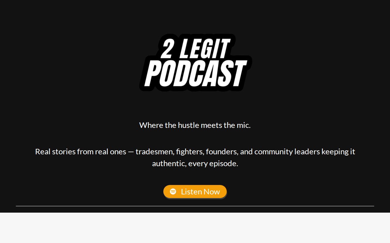 2 Legit Podcast